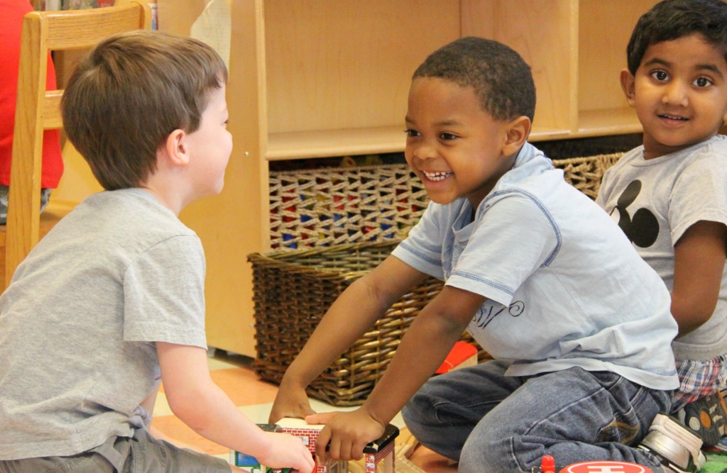 preschool boys playing together - Discovery AshevilleDiscovery Asheville